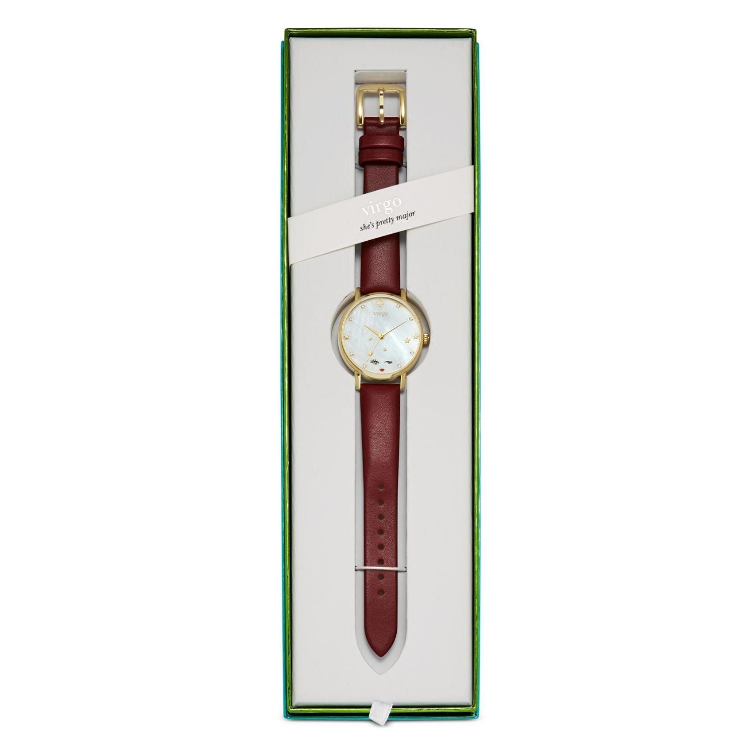 Metro Zodiac What’s Your Sign Virgo Leather Watch - Seven Season